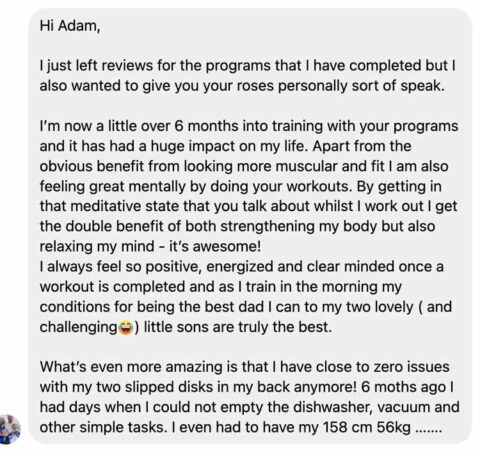 Total Body Transformation Program (Beginner)