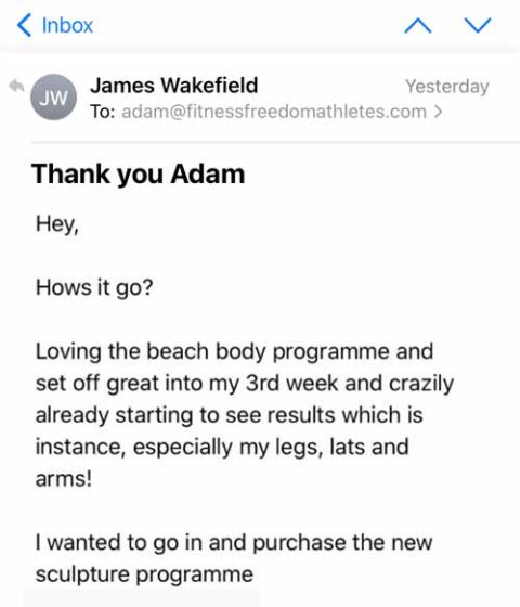 Beach Body Program (Intermediate)