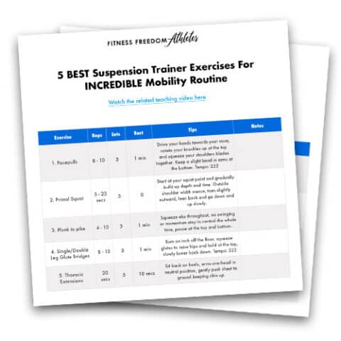 5 TRX Mobility Exercises That Beat Traditional Mobility Drills